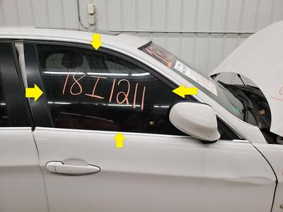 07-11 BMW 335I SEDAN PASSENGER RIGHT FRONT DOOR AFTERMARKET TINT GLASS ...