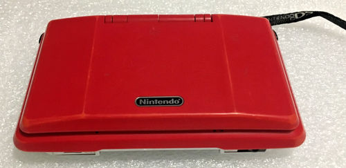 Original Nintendo DS Red Console with Charger NTR-001 (NO CHARGER NO ...