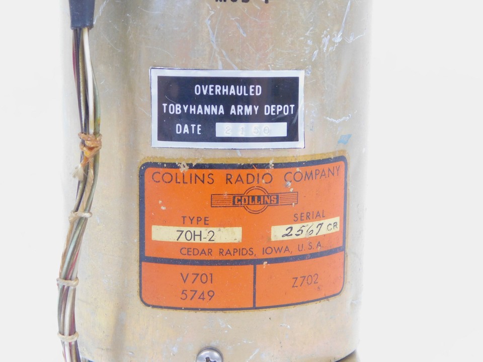 Collins Radio Vintage 70H-2 PTO for R-390A Radio Receiver (untested) | eBay