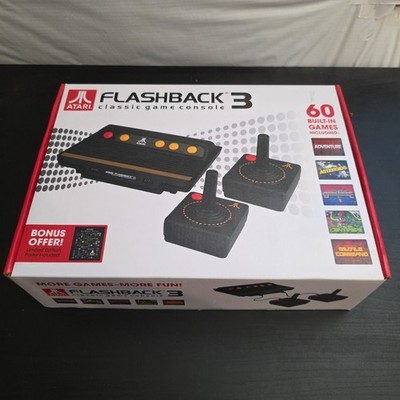 Atari Flashback 3 Launch Edition Black Console Open Box 689466063370| eBay