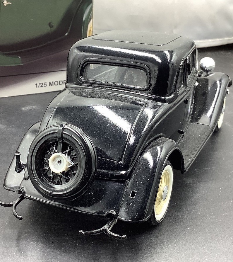 VINTAGE MODEL-AMT ‘34 FORD 5-WINDOW COUPE PROBUILT | eBay