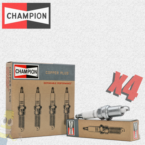 Champion (346) RC10YC4 Spark Plug - Set of 4 | eBay