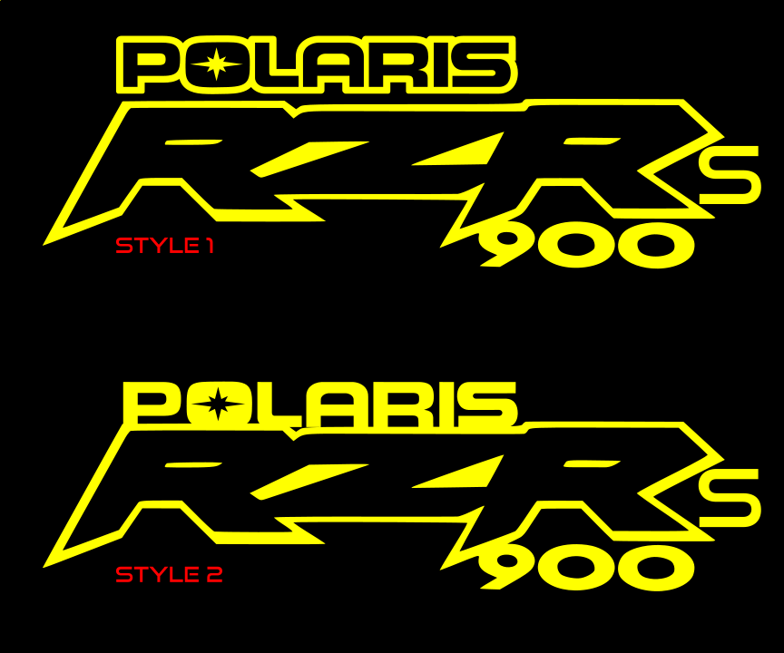 Polaris RZR 900s decals stickers emblem logo decal kit sticker 900 s | eBay