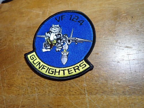 U S NAVY VF 124 GUNFIGHTERS F 14 F 16 TOM CAT patch bx T # 113 | eBay
