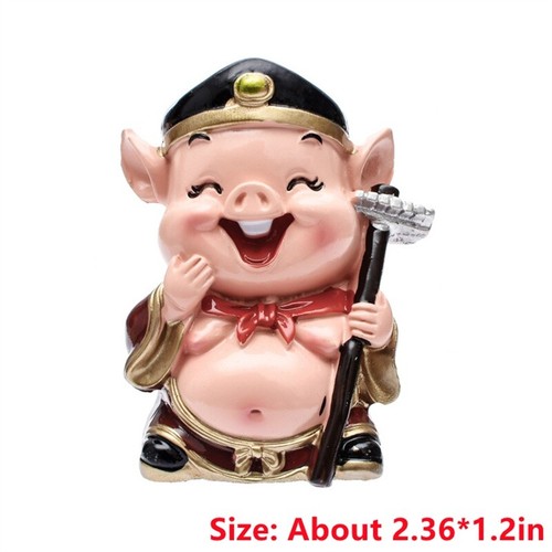 Journey To The West Statue Doll Car Interior Ornament Display Pigsy ...