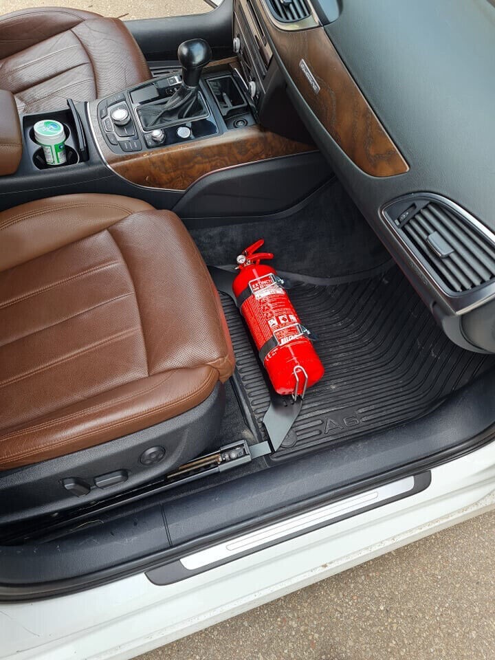 for Audi A6 S6 RS6 C7 Fire extinguisher holder bracket | eBay Australia