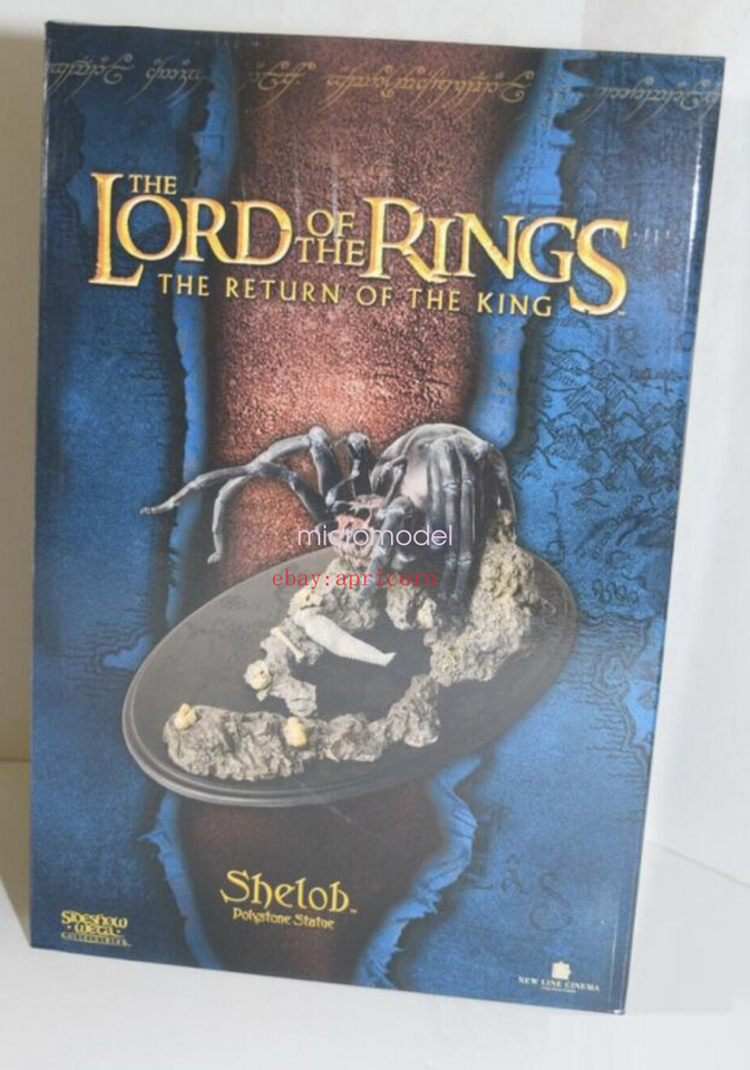 WETA Sideshow The Lord of the Rings Shelob Figure Resin Statue Model ...