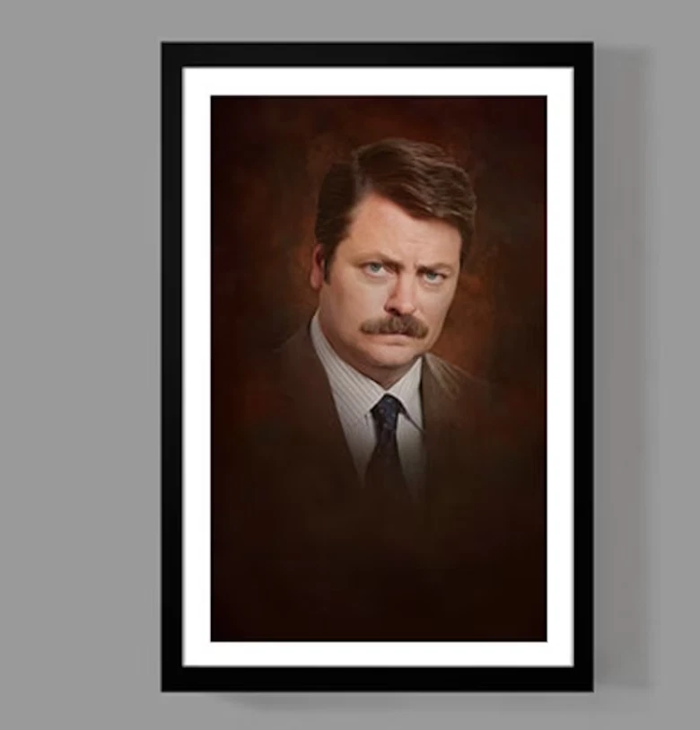 Ron Swanson Art