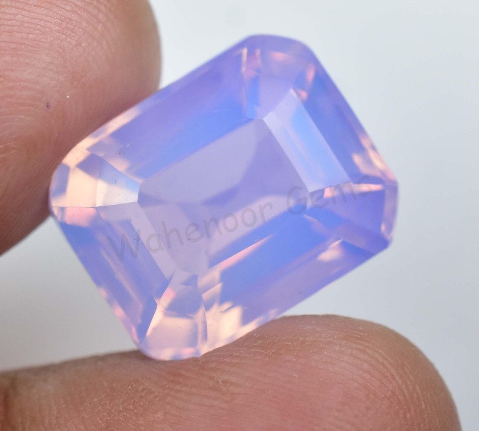 17.60 Natural Purple Pink Welo Opal Emerald Untreated Certified Loose ...