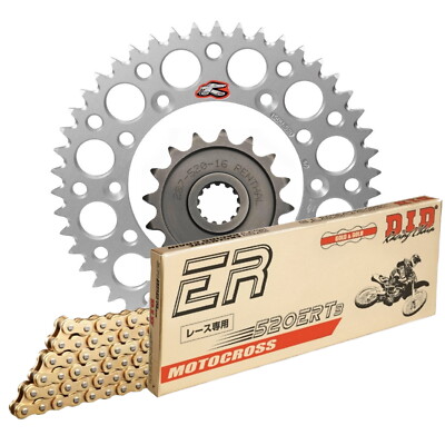KTM 450 EXC 2014 DID ERT3 Gold ER Race Chain & Renthal Sprocket Kit ...