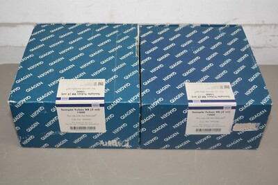 ^ Lot 2x QIAGEN Sample Tubes (2 ml) 1000 PCS (Pex Box) Cat No. 990381 ...