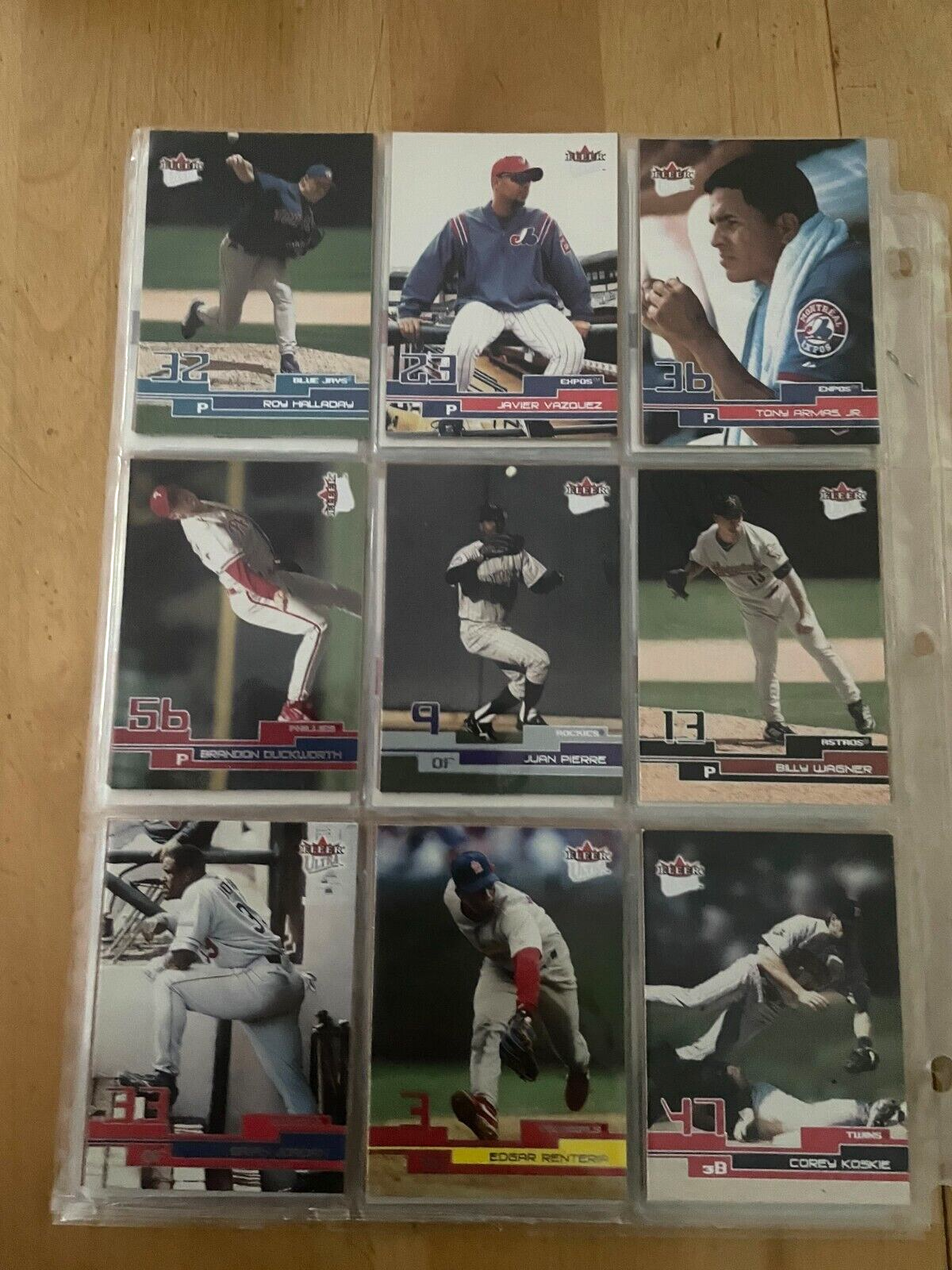32 BASEBALL STAR CARDS DONRUSS FLEER & TOPPS | eBay