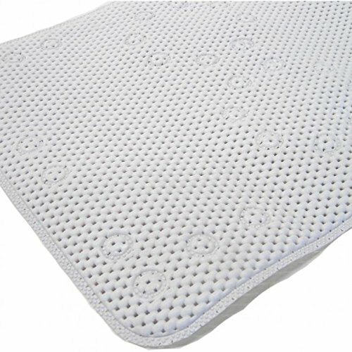 Soft Waffle Cushioned Texture Spa Quality Bathroom Tub & Bath Mat Anti ...