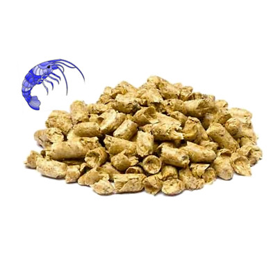 25g - 2kg Shrimp Snow Flake Food Snack Flake Pellets fish Soy Soya Hull ...