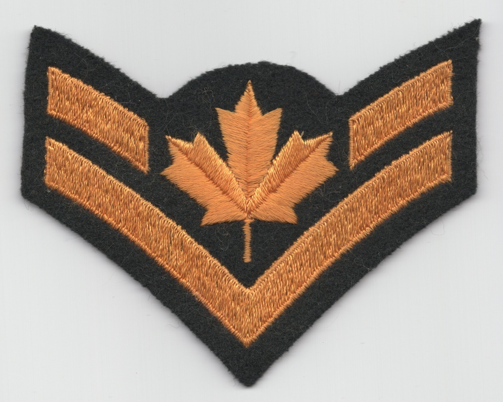 Canadian Armed Forces Master Corporal Stripes Chevron Patch Single | eBay