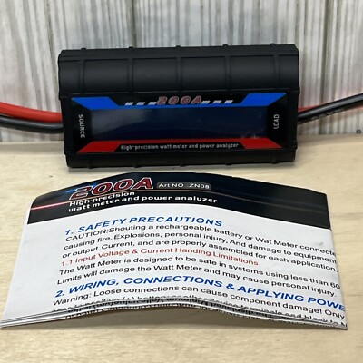 200A High Precision Power Analyzer Watt Meter Battery Consumption ...