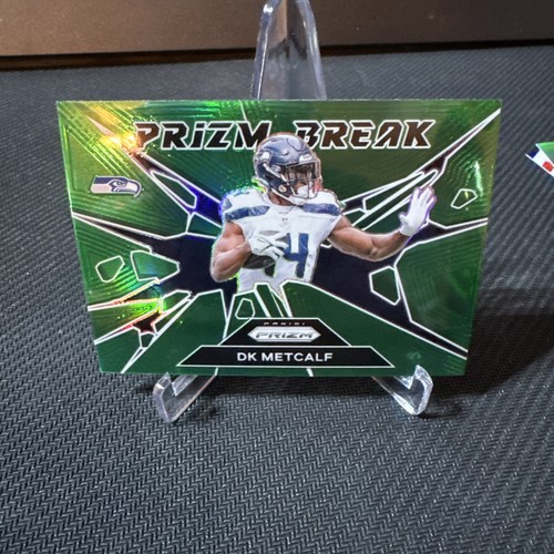 🔥🔥DK Metcalf 2024 Panini Prizm Break Green Prizm 5 Seattle Seahawks🔥🔥 ...