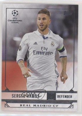 2016-17 Topps UCL Showcase Sergio Ramos #162 | eBay