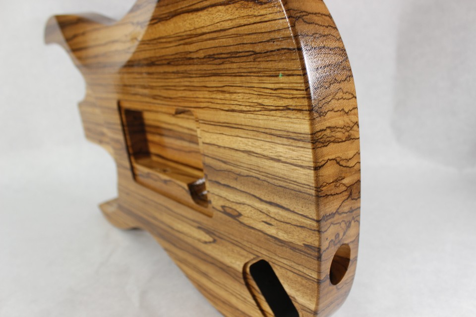 Zebrawood RG Guitar body fits Ibanez(tm) 6 string OSNJ RG and Jem Necks ...