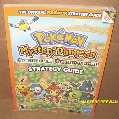 Pokemon Mystery Dungeon Blue & Red Rescue Team Guide Book +2 Mini ...
