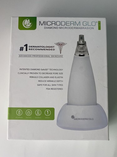 Microderm Glo Mini Diamond Microdermabrasion and Suction Tool Best Pore ...