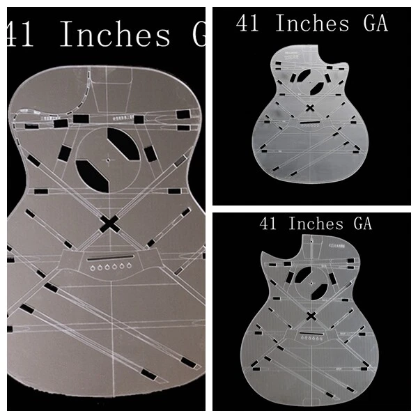 Acoustic Guitar Body Outline