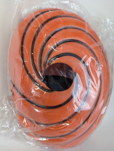 New NARUTO Shippuden Adjustable OBITO TOBI UCHIHA Orange Mask Halloween ...