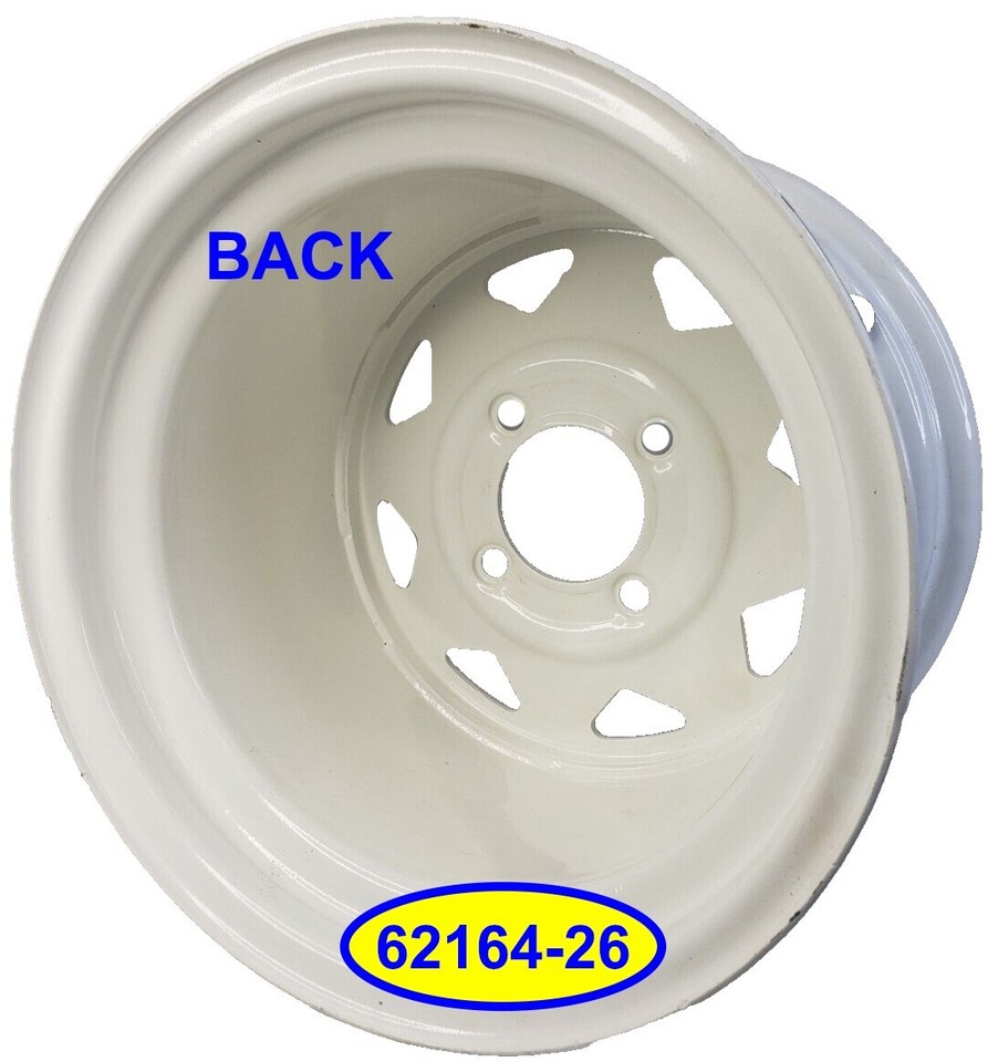12" 12x8.5 4/4 RIM WHEEL zero turn Mowers Garden Lawn Tractors ...
