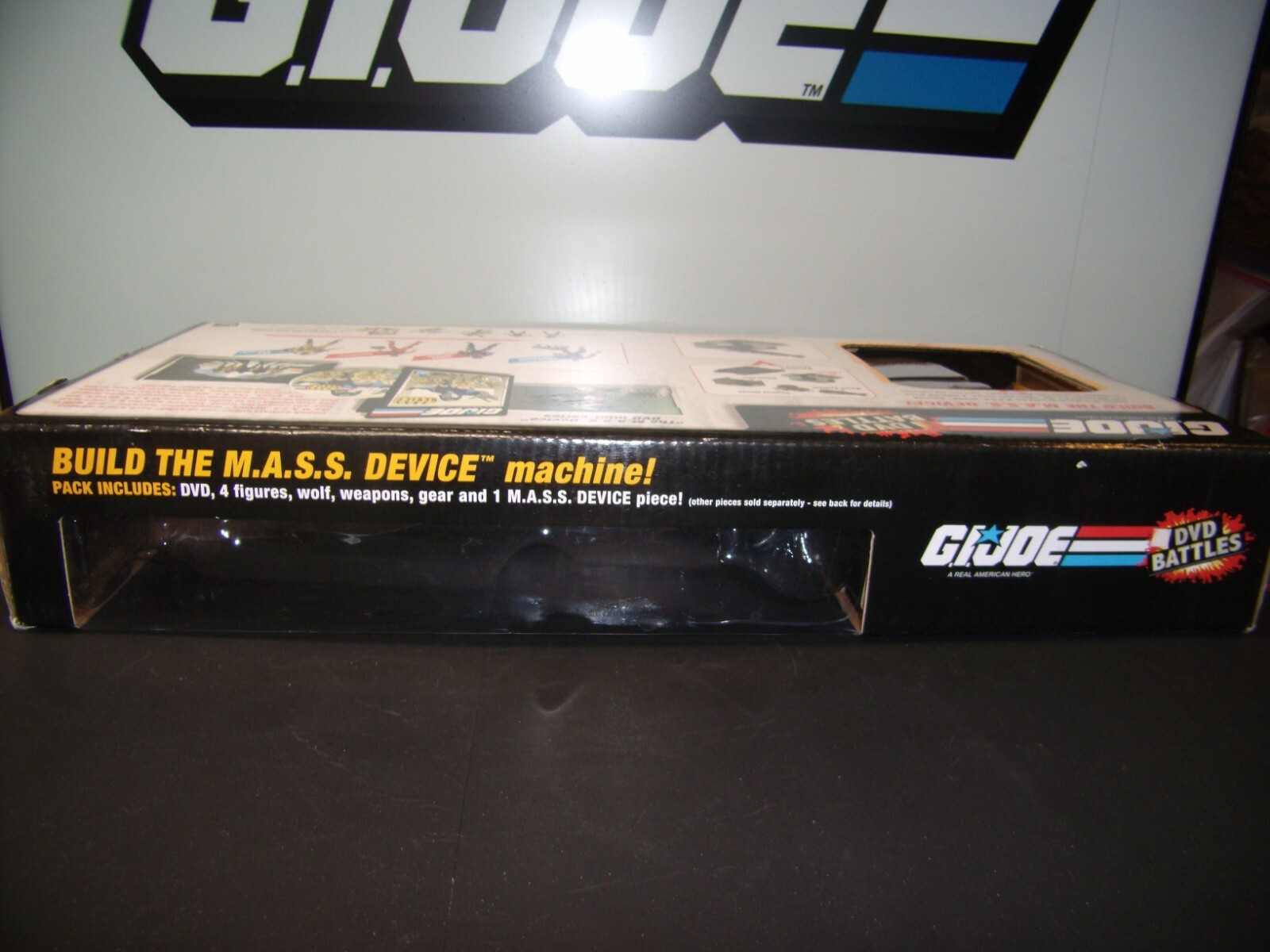 GI Joe 2008 DVD BATTLES SET 1 of 5 EMPTY BOX the M.A.S.S. Device ...