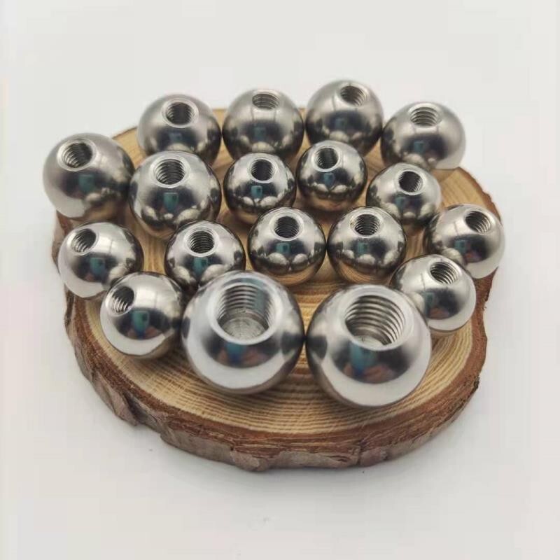 Stainless Steel Balls M6 Threaded Blind Hole Ball Knob Nuts Diameter ...