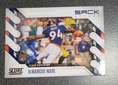 2022 Score - Demarcus Ware - Sack Attack Insert - Denver Broncos | eBay