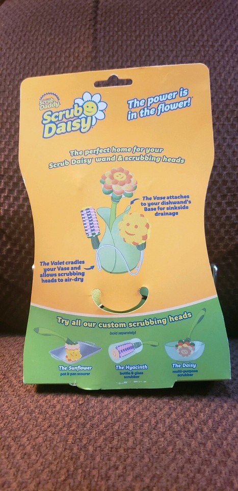 Scrub Daddy VASE & VALET Decorative Storage For Scrub Daisy Dishwand ...