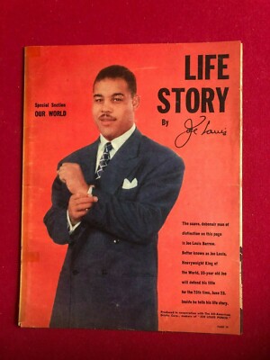 1942, Joe Louis "LIFE STORY INSERT" (Scarce / Vintage) | eBay