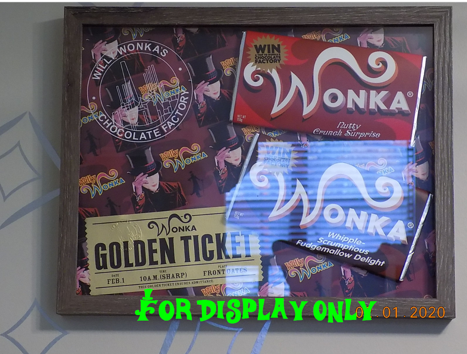 Willy Wonka & Chocolate Factory Replica Scrumdiddlyumptious Bar | eBay UK