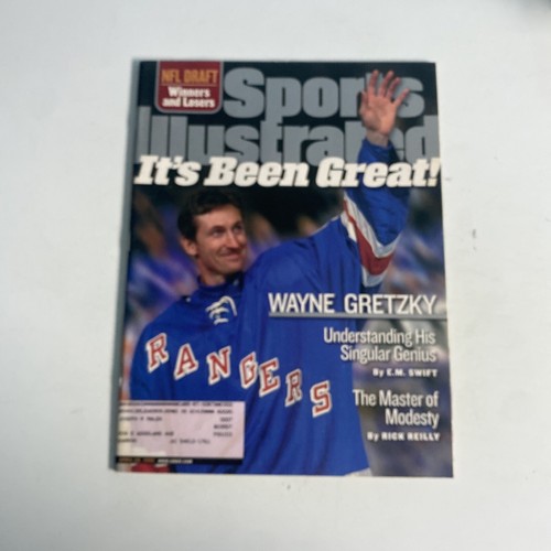 1999 April 26 Sports Illustrated Magazine Wayne Gretzky Singular Genius ...