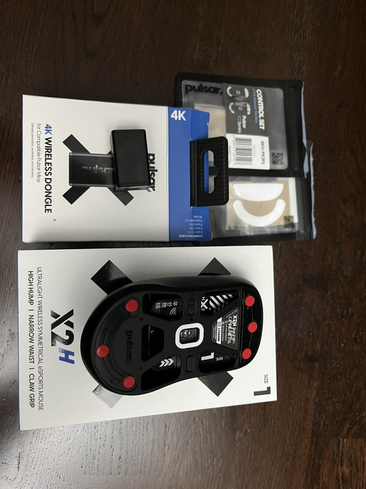 Pulsar X2H Ultralight Wireless eSports Mouse - Size 1 (Mini) + 4K ...