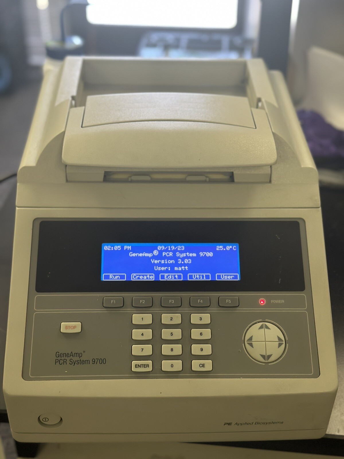 Applied Biosystems GeneAmp PCR 9700 Thermal Cycler - White | eBay