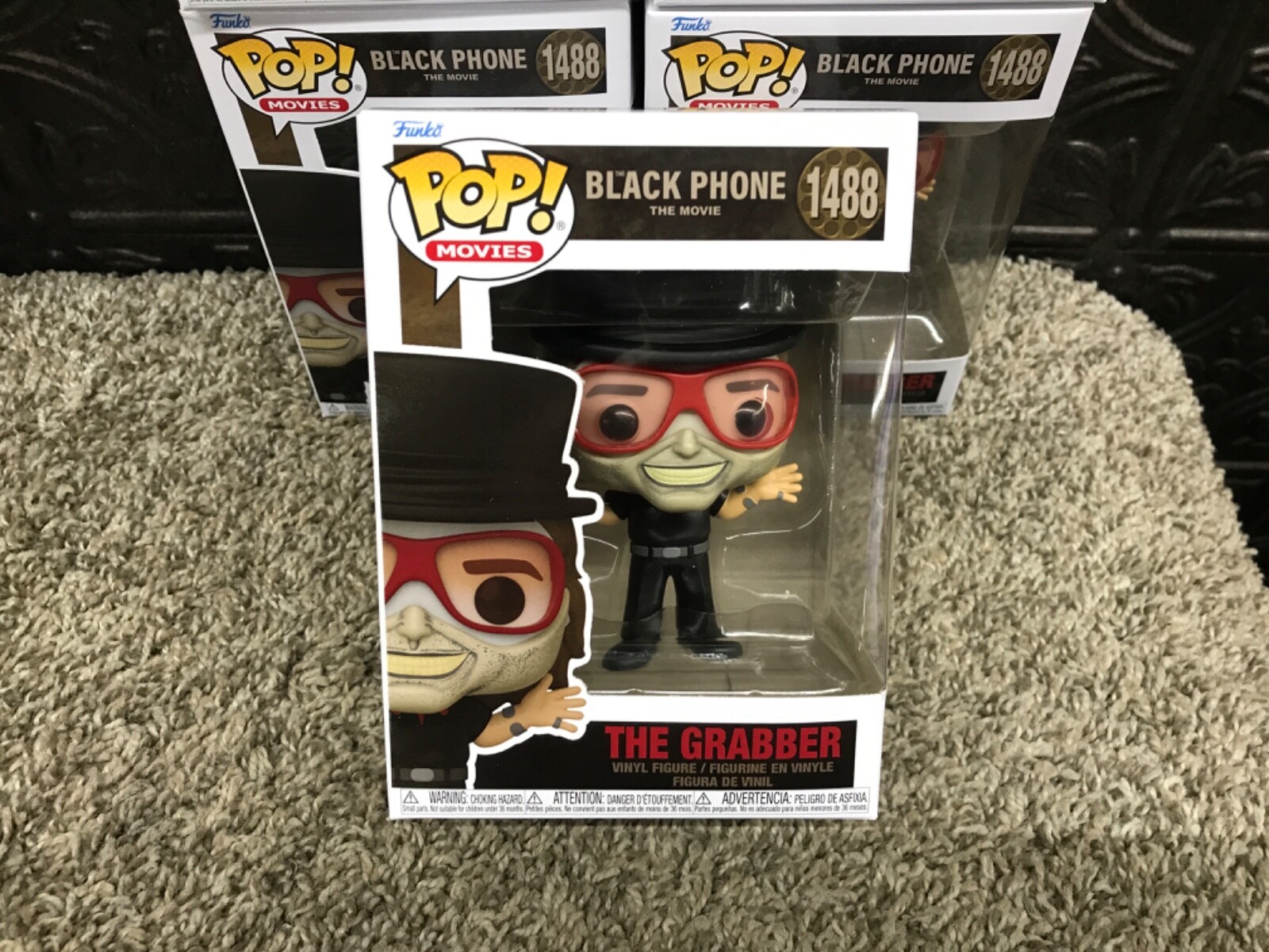 Funko Pop! The Black Phone The Grabber Vinyl Figure #1488 889698759083 ...
