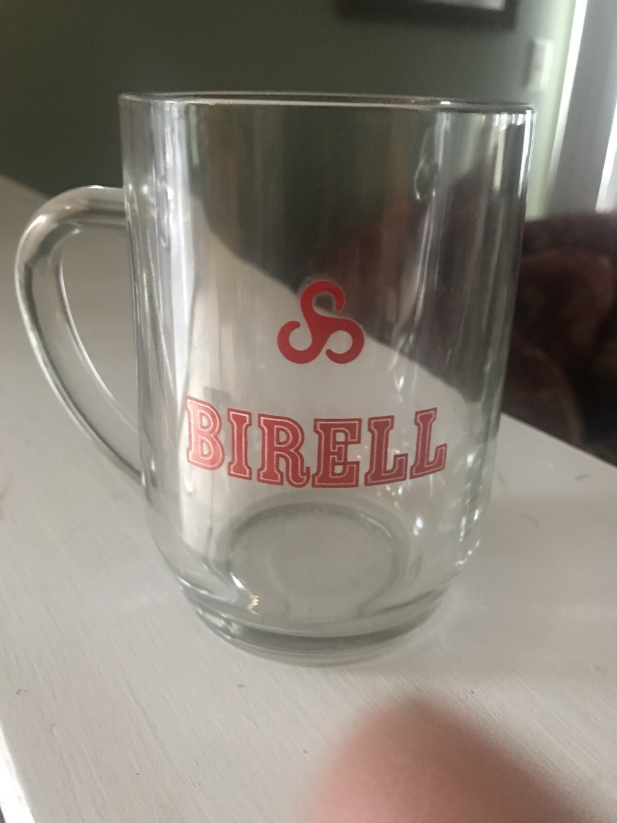 Vintage BIRELL GLASS BEER MUG FRANCE MALT LIQUOR | eBay