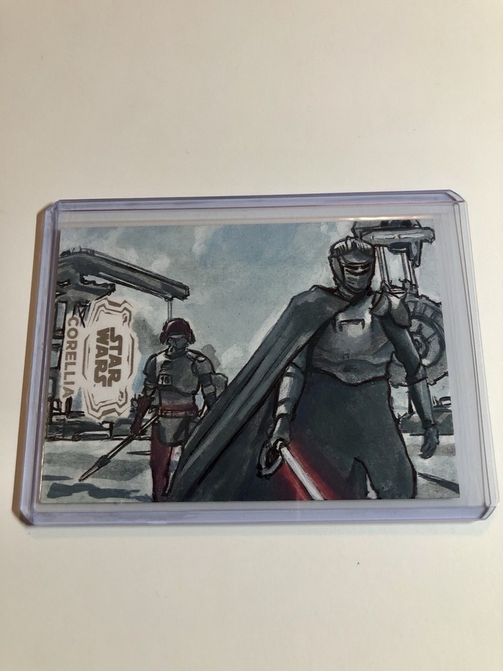 2025 Topps Star Wars Hyperspace 1/1 Lee Lightfoot Autograph Sketch Card ...