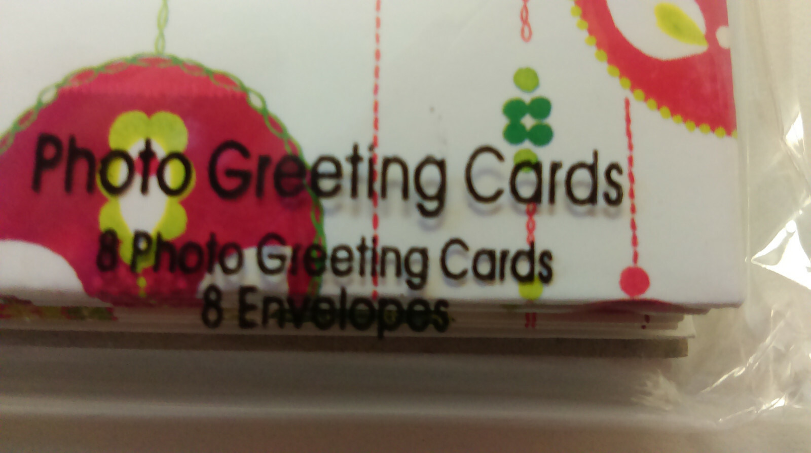 Ornament Photo Frame Cards 1 Pkg of 8 with Envelopes Studio 18 Red ...