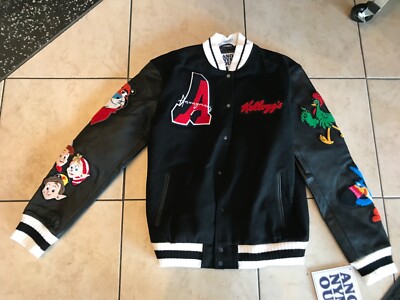 Anonymous Club x Kellogg's Varsity Letterman Jacket Large L | eBay