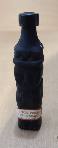 Antique EMPTY Liquor Miniature Bottle, Inca Pisco, Lima Peru | eBay UK