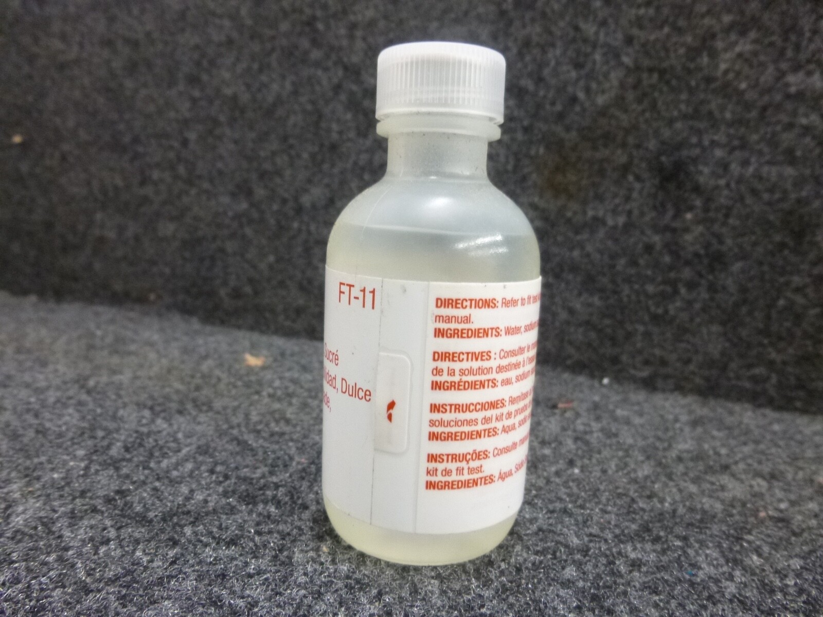 3M™ Sensitivity Solution, Saccharin Fit Testing Protocol, 55mL Fl Vol ...