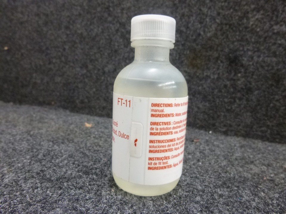 3M™ Sensitivity Solution, Saccharin Fit Testing Protocol, 55mL Fl Vol ...