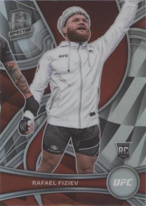2022 Panini Chronicles UFC - Spectra Rafael Fiziev #384 Silver (RC) for ...