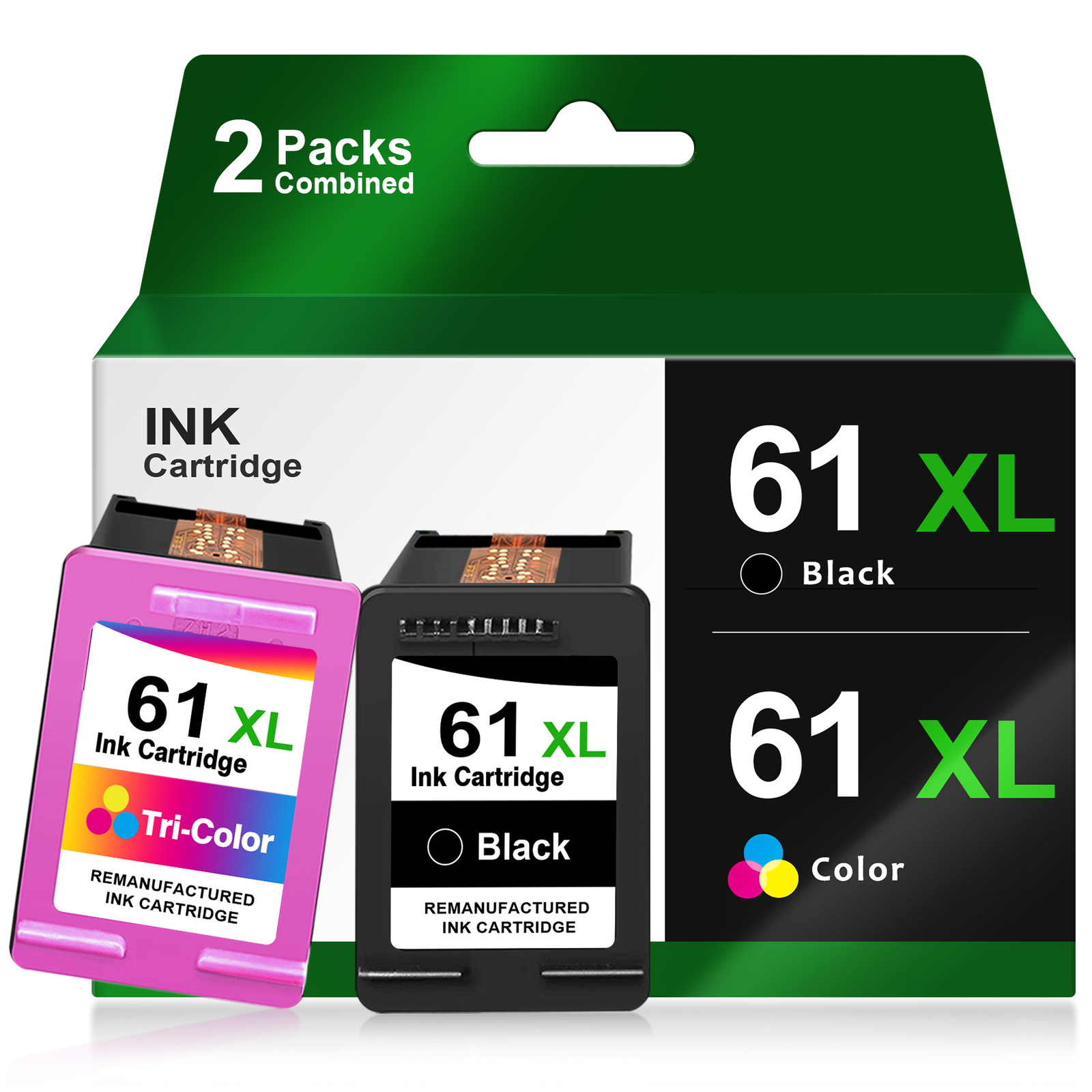 61XL For HP 61 XL Ink Cartridges For HP ENVY 4500 4501 4502 4504 5530 ...