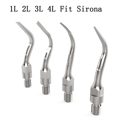 Dental Ultrasonic Scaler Tip Sirona Style Tip 1L 2L 3L 4L Fit Sirona ...