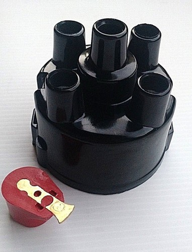 AccuSpark Top Entry Cap & Red Rotor for Lucas 43D4 45D4 & 59D4 ...