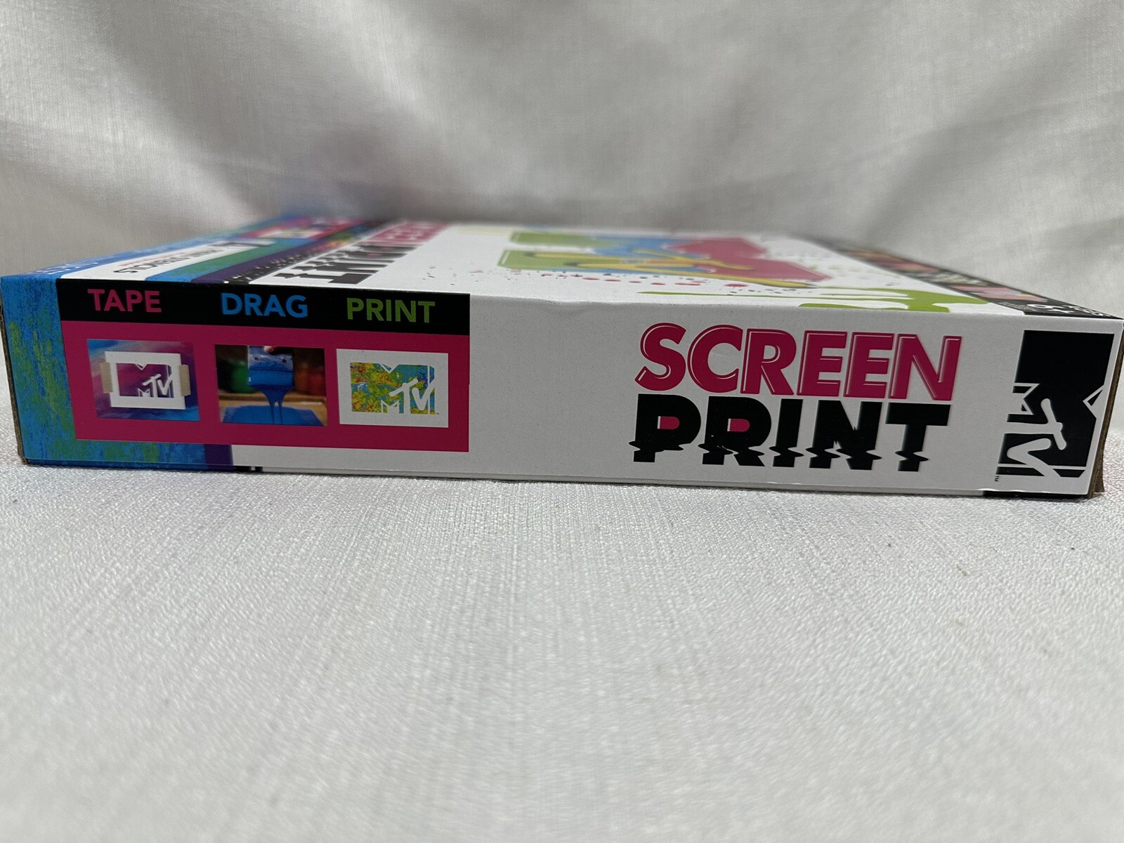 MTV Screen Printing DIY Kit 4 Print MTV Logo Stencils Included | eBay